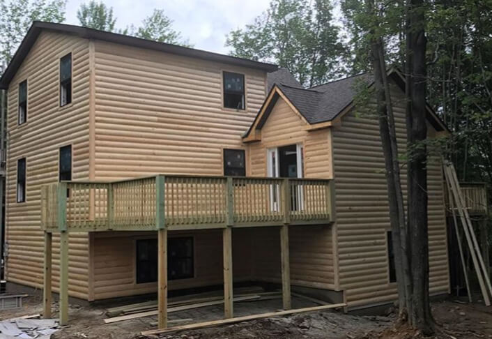 Log Cabin Siding