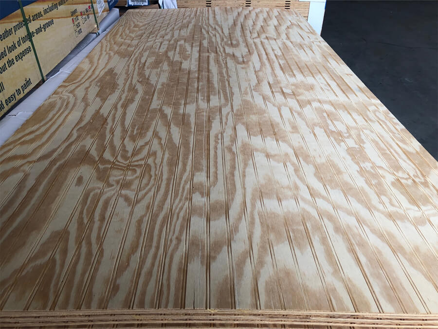 Yellow Pine Plywood Siding